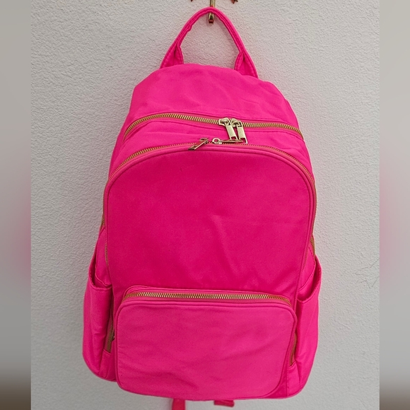 Accessories | Neon Pink Backpack | Poshmark